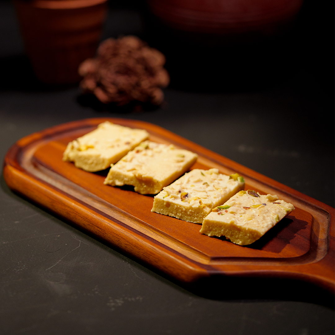 Kaju Butterscotch Square – Sri Krishna Sweets